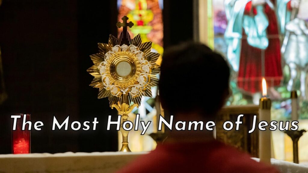 The Most Holy Name of Jesus - Catholic Gallery