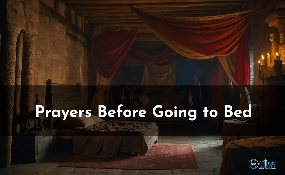 Prayers Before Going to Bed - Catholic Gallery