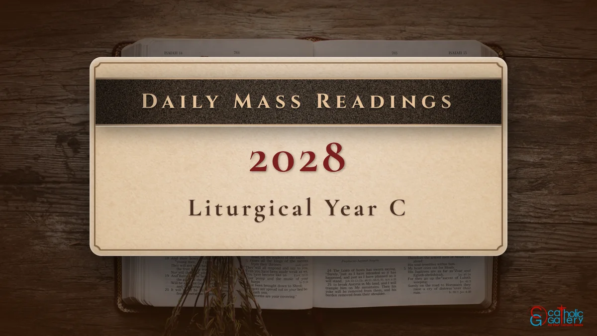 Download Mass Readings - 2028 - Catholic Gallery